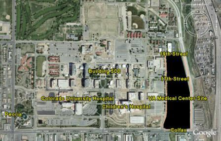 University Of Colorado Hospital Map