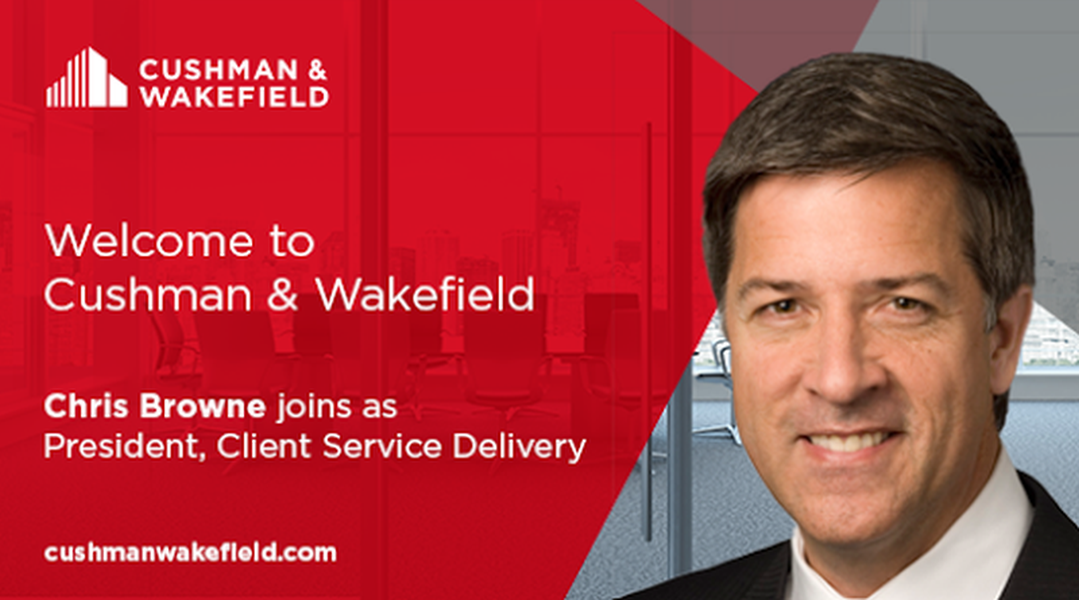 Cushman And Wakefield Adds Chris Browne As President Client Service
