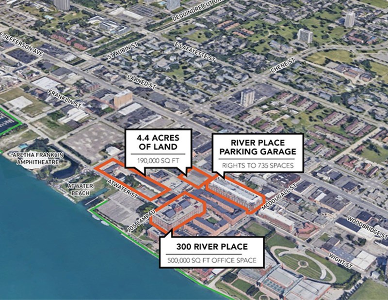 Bedrock Acquires Detroit Riverfront Portfolio - Commercial Property ...