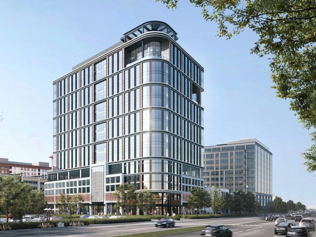 Federal Realty Tops Out DC-Area Office Building - CPE