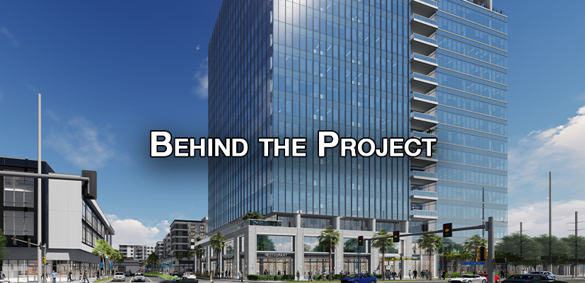 Behind Midtown East, the Largest Office Tower in Midtown Tampa ...